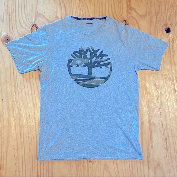 Timberland | Shirts | Timberland Logo Army Camo Mens Tee | Poshmark